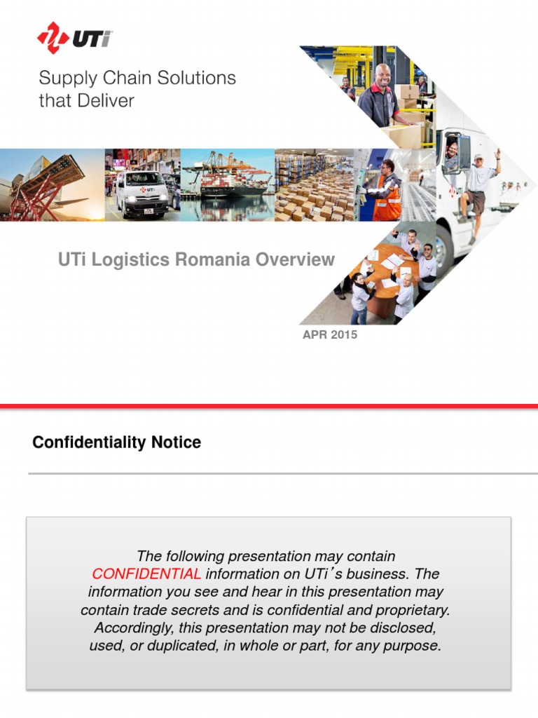 Uti Logistics Romania Overview | PDF | Cargo | Containerization