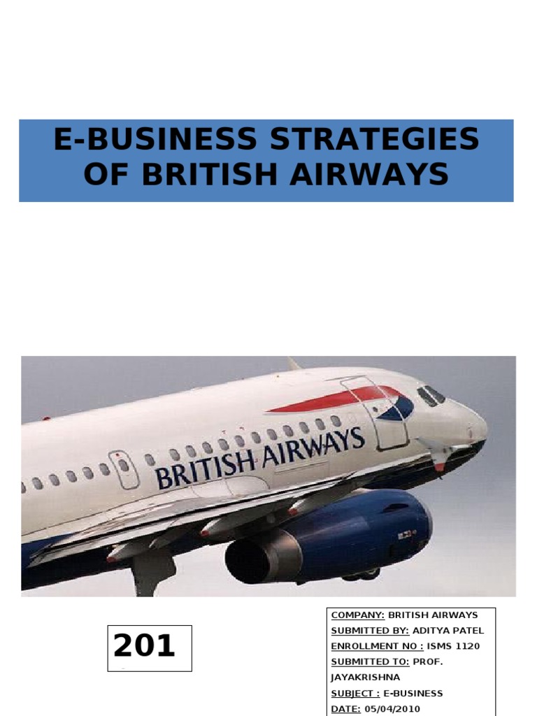 E-Business Strategies of British Airways | PDF | Telecommunications ...