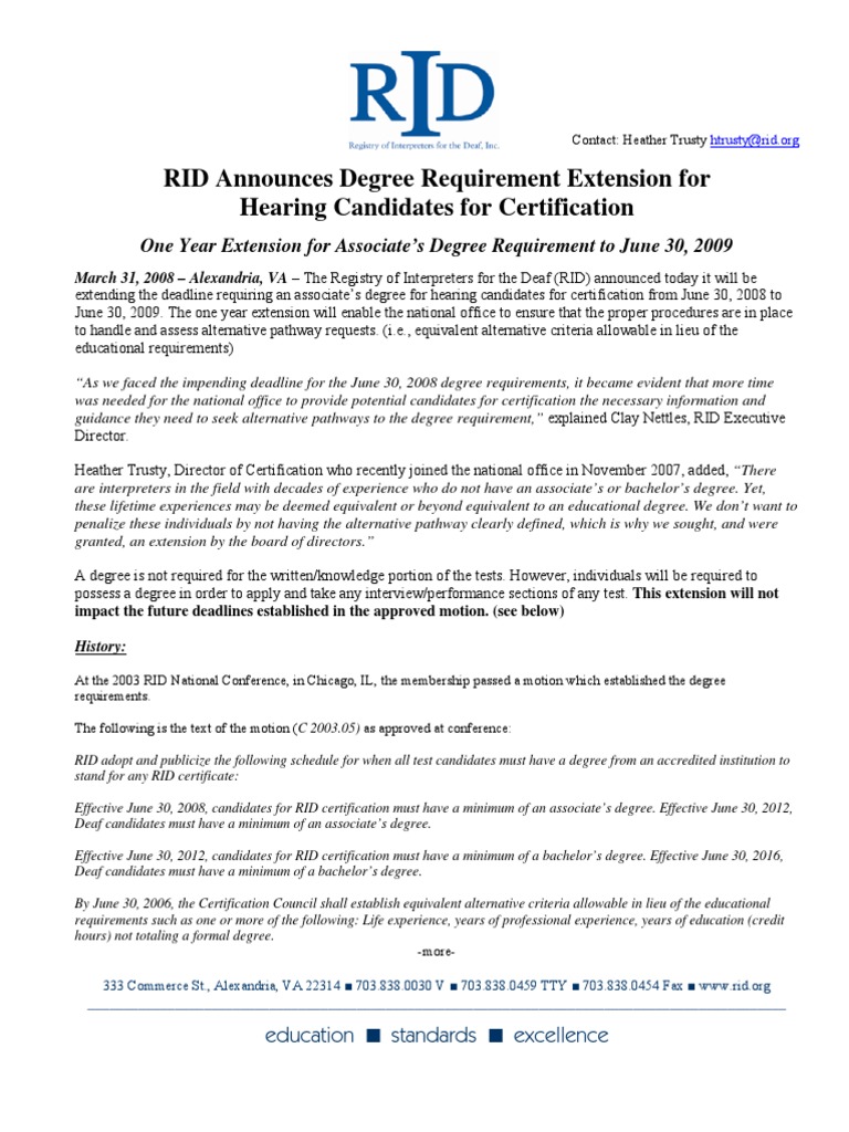 Degree Requirement Extension | PDF | Academic Degree | Associate Degree