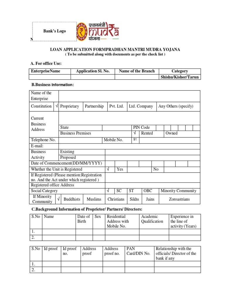 Common Loan Application Form | PDF | Credit (Finance) | Identity Document Common Loan Application Form | PDF | Credit (Finance) | Identity Document