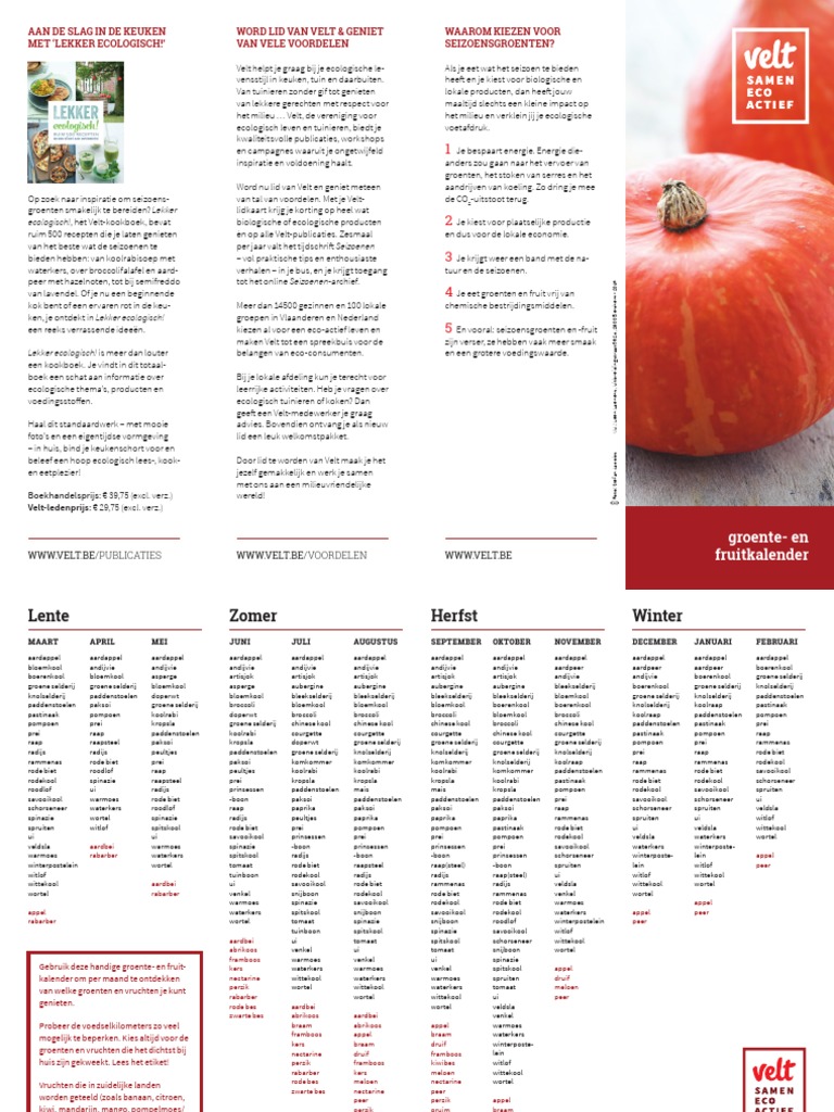 GROENTEKALENDER | PDF