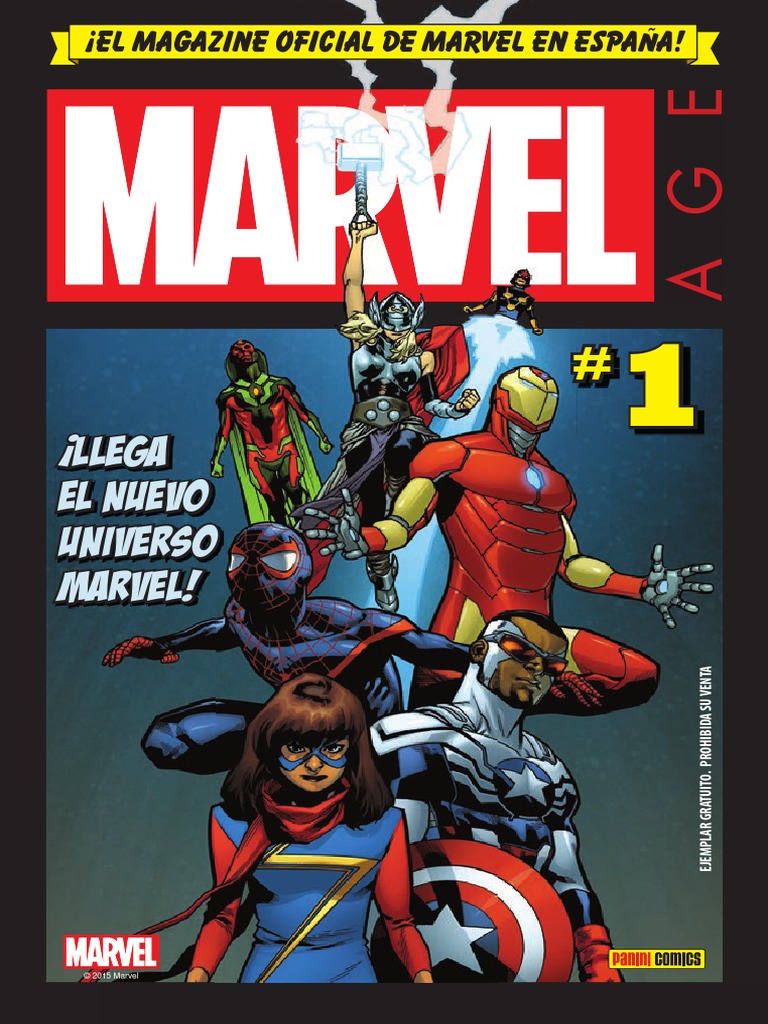 Marvel Age 1 | PDF | Comics Marvel | Hombre araña