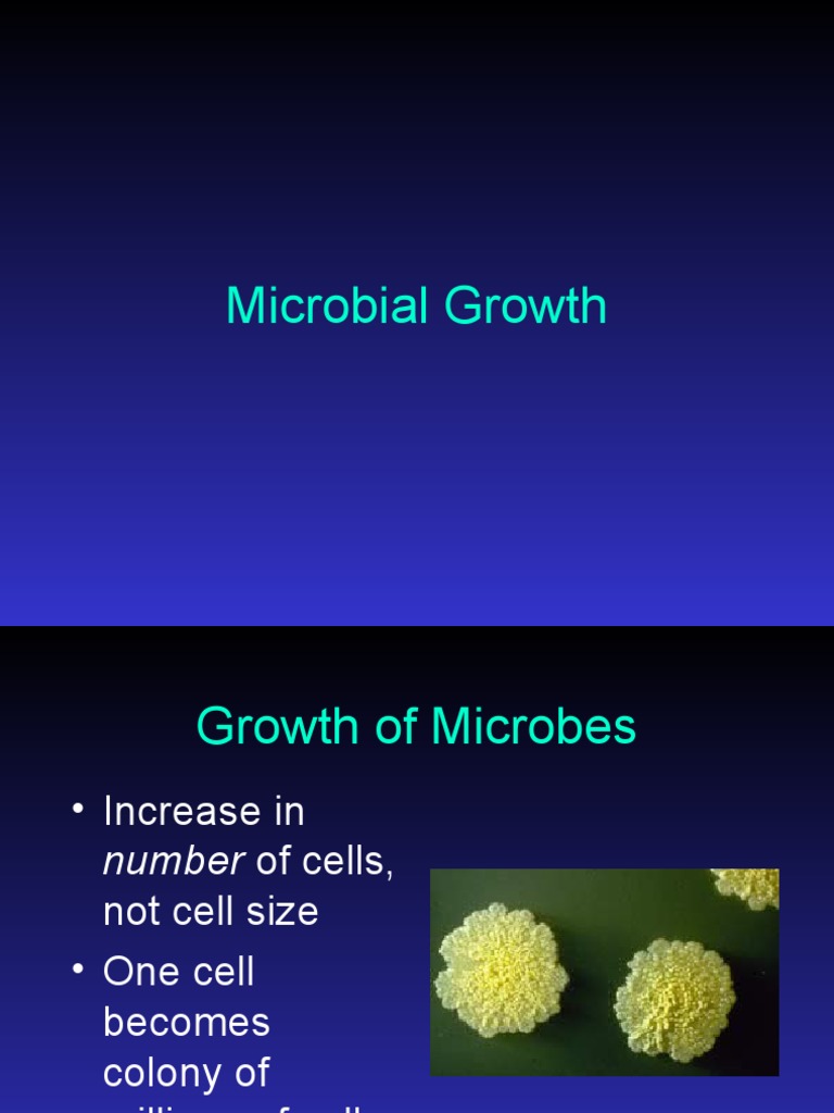 Microbial Growth Factors and Phases | PDF | Bacteria | Microbiology