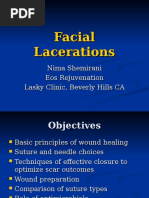 Laceration Repair: Suture Types & Techniques | PDF | Surgical Suture ...