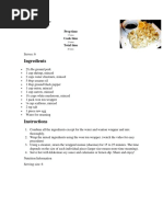 Sharkfin Siomai Recipe | PDF | Home & Garden