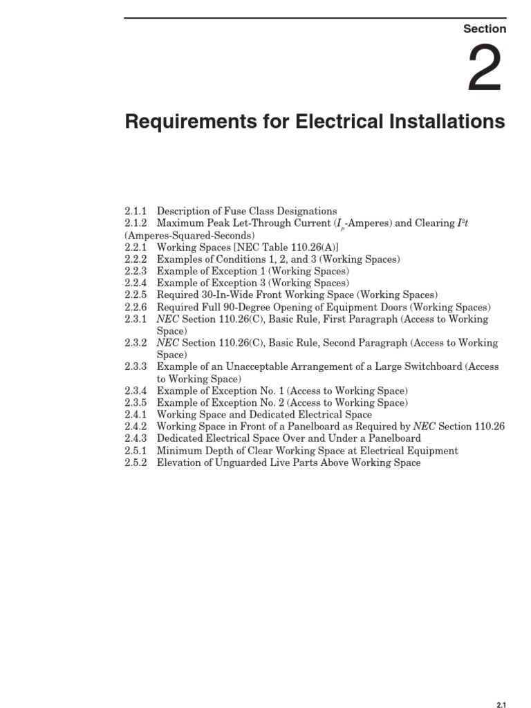 Requirements for Electrical Installations | Fuse (Electrical) | Power ...