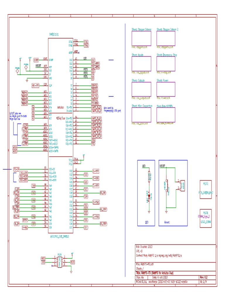 RAMPS FD Schematic | PDF