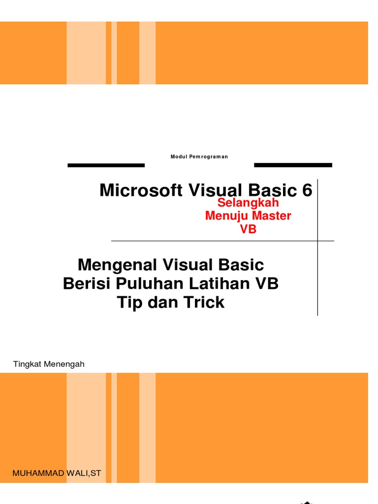 Visual BASIC 6 PDF | PDF