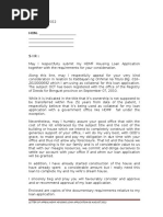 Request Letter To Assessors Office | PDF | Public Law | Common Law
