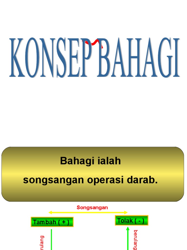 Konsep Bahagi | PDF
