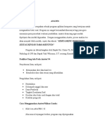 Panduan Instalasi Anates Versi 4 | PDF