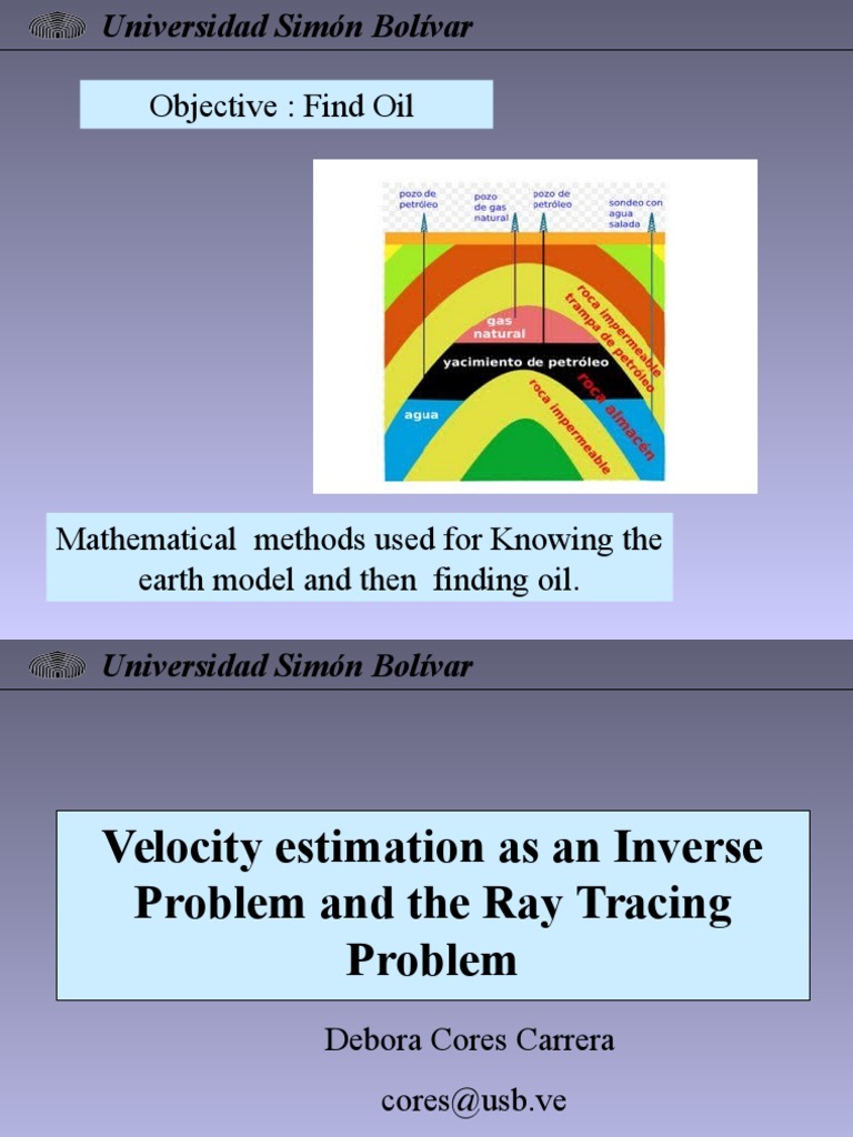 Seismic Inversion Techniques for Oil Exploration | PDF | Inverse ...