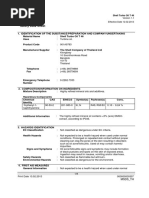 Shell Turbo Oil T 68 Safety Data Sheet | PDF | Safety | Occupational ...