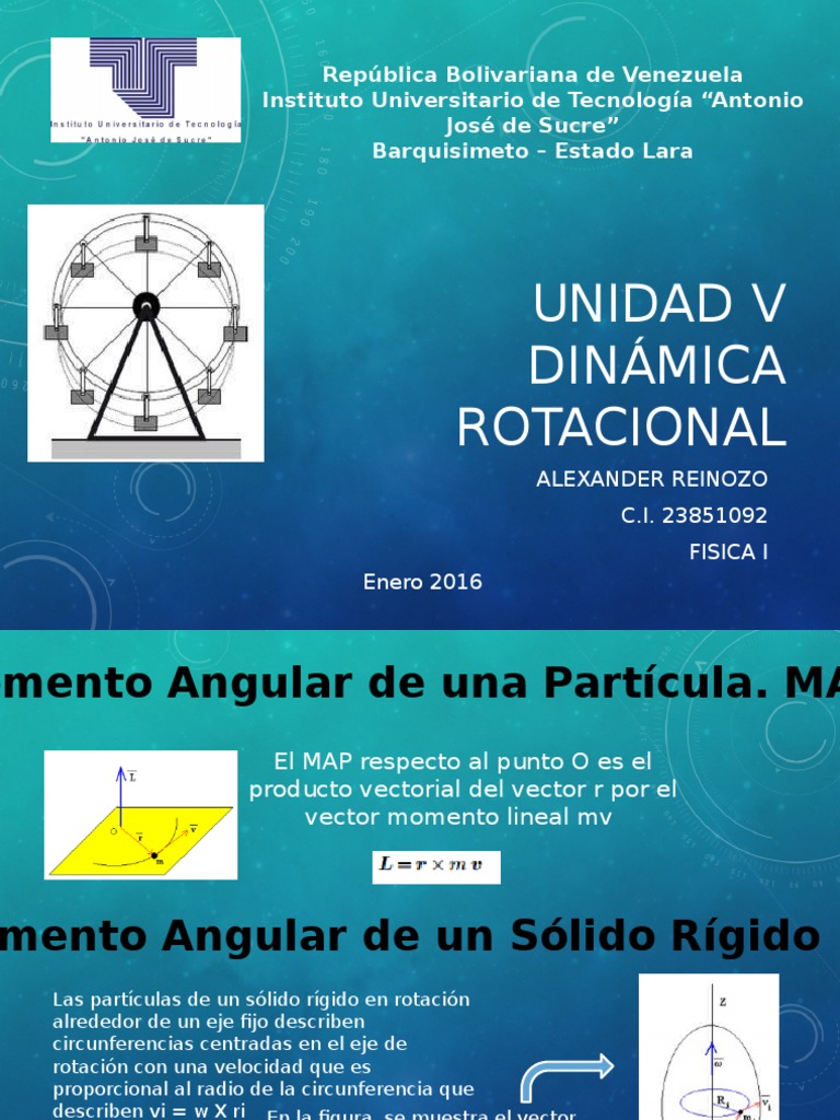 Movimiento Rotacional | PDF