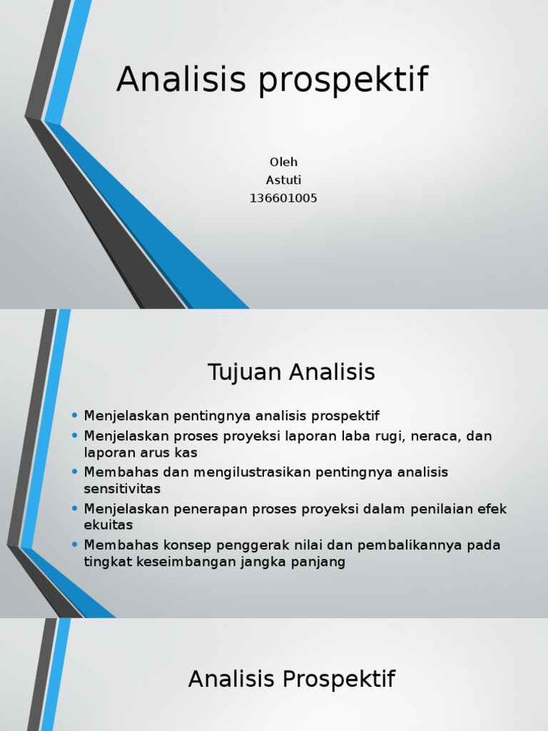 Analisis Prospektif | PDF