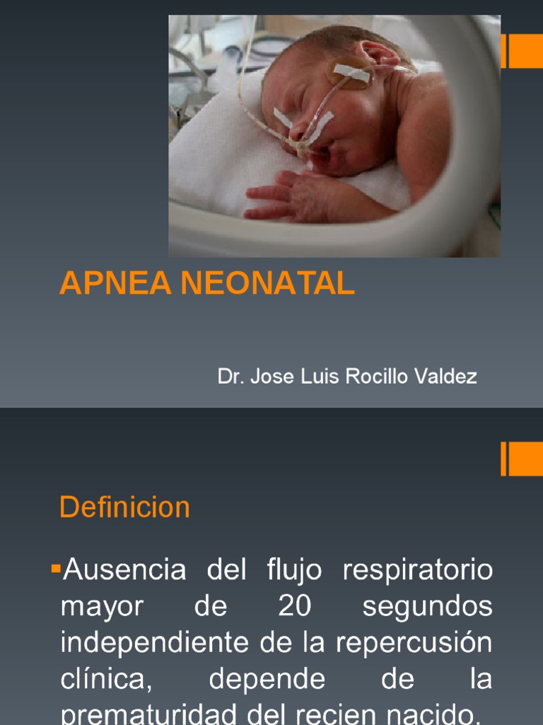 Apnea Neonatal | PDF | Apnea | Parto prematuro