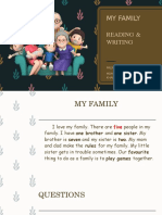 My Family - Short Story | PDF