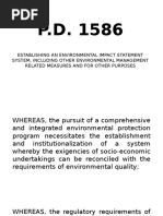 P.D. No. 1586 | PDF | President Of The Philippines | World Politics
