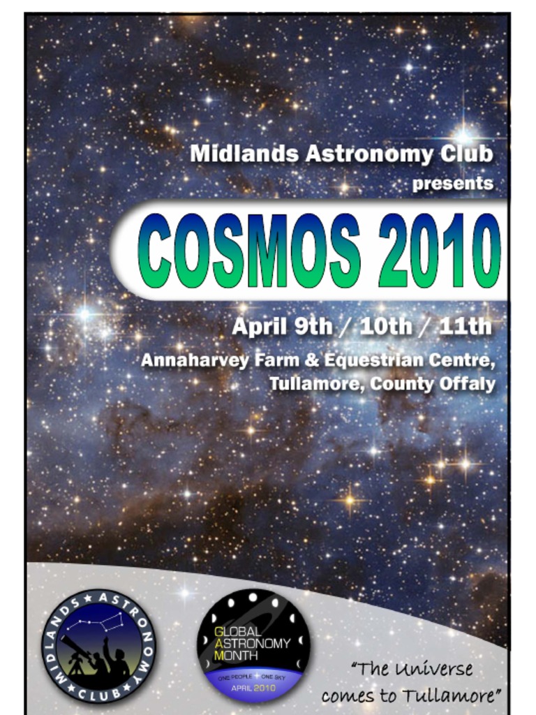 COSMOS 2010 - Programme | PDF | Observatory | Astronomy