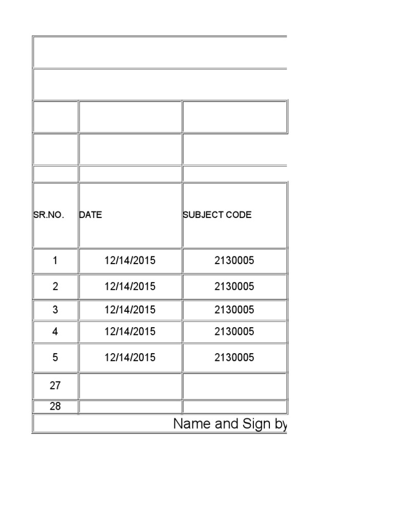 Practical Exam Bill Format Winter 2015 | PDF | Business