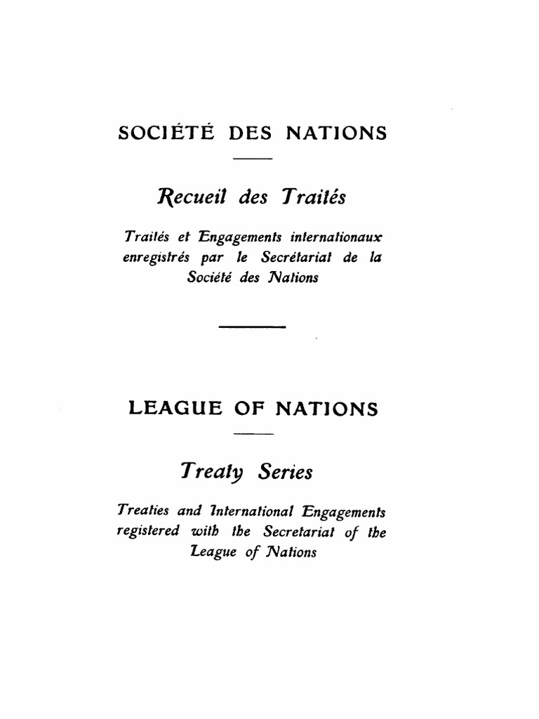 Montevideo Convention 1933 | PDF | Traité | Compétence
