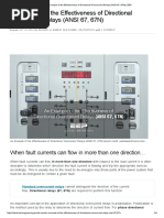 Understanding Function 67/67N in Relays | PDF | Electrical Impedance ...