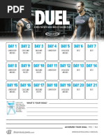 True Muscle Calendar | PDF | Body Shape | Determinants Of Health