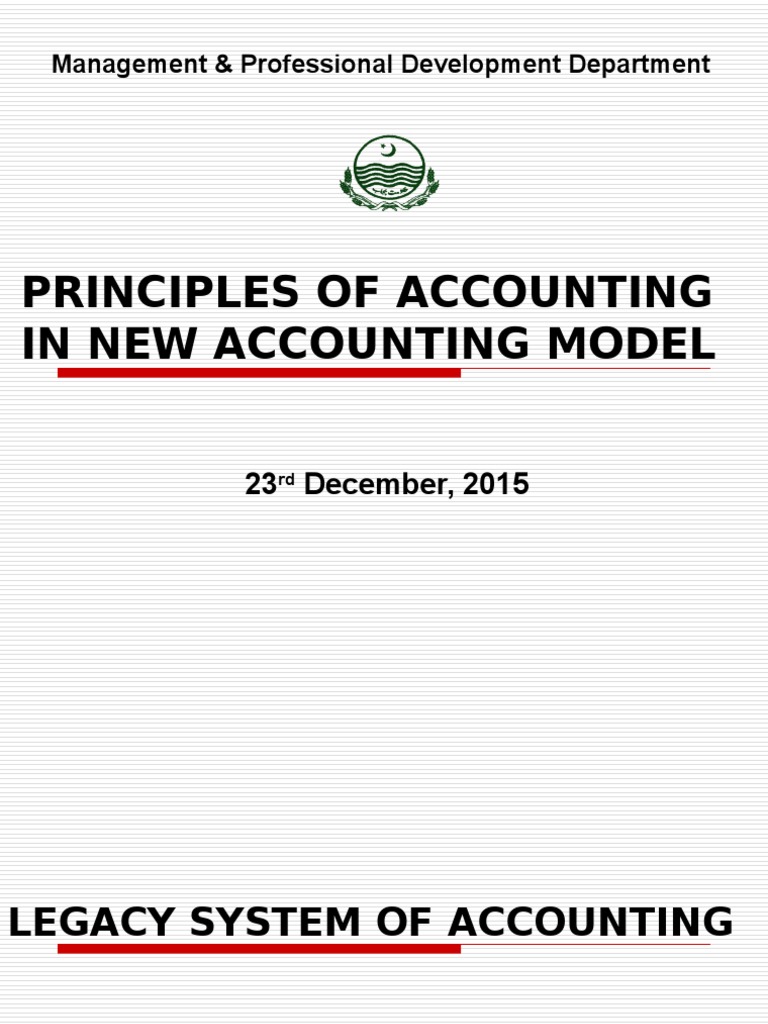 New Accounting Model Overview | PDF | Expense | Debits And Credits