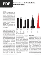 Mega Frame Structural System | PDF | Beam (Structure) | Column