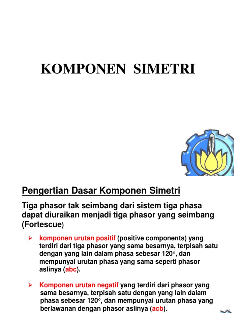 Komponen Simetri | PDF