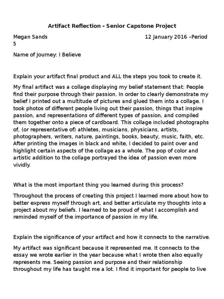Artifact Reflection 2106 1 | PDF | Art | Self-Improvement