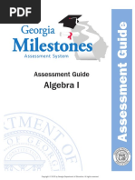 Chapter 9 Algebra 1 Test Review | PDF | Quadratic Equation | Equations