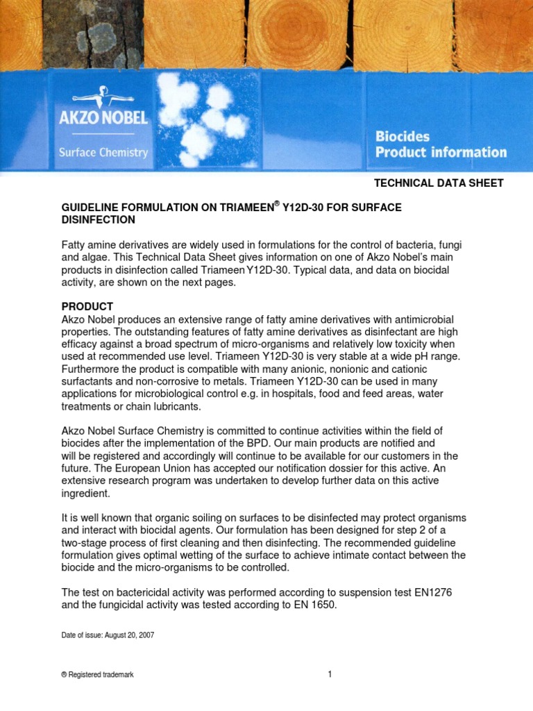 Biocide Formul | PDF | Disinfectant | Materials