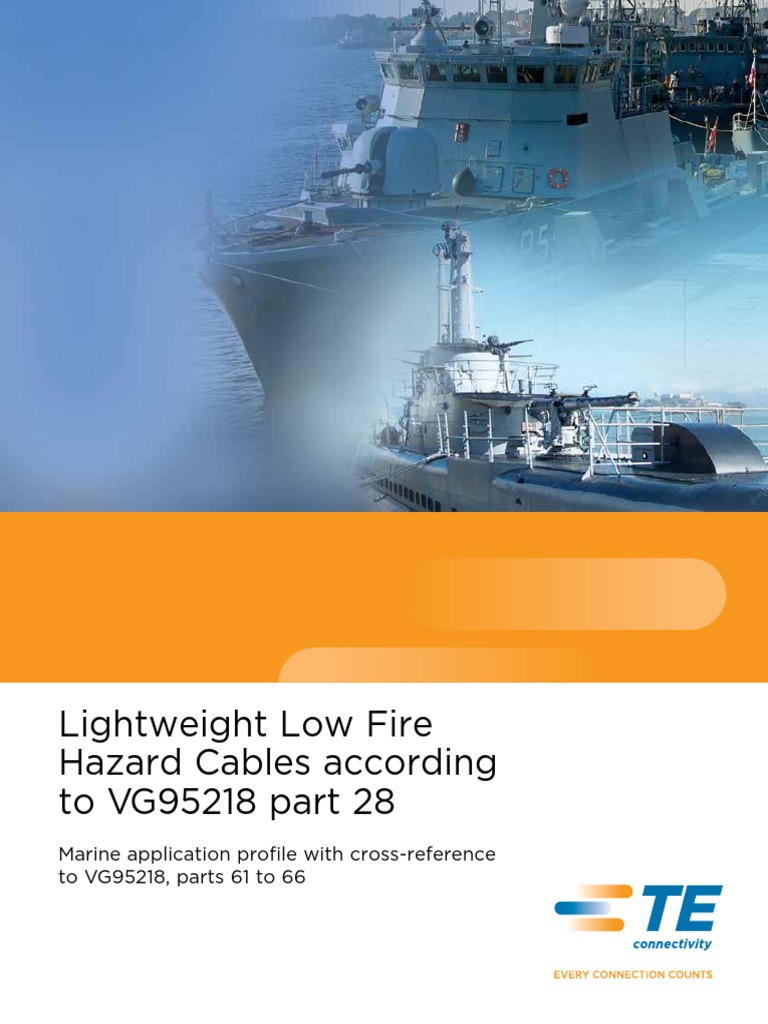 VG Cables For Marine Engineering 02 | PDF | Cable | Wire