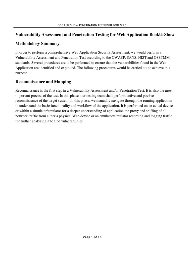 Va Pt Report | Password | Computer Security Exploits | Free 30-day ...