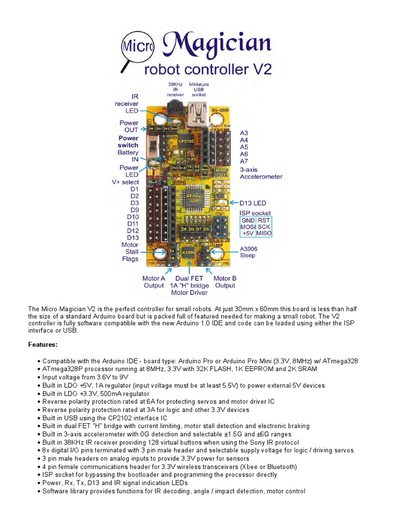 Users Manual | PDF | Arduino | Usb