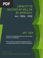 Preterition and Disinheritance | PDF | Will And Testament | Inheritance