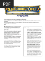 Warhammer Quest Character Sheet | PDF | Language Arts & Discipline ...
