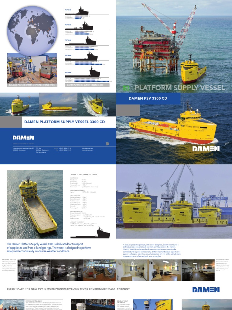Damen PSV 3300 CD Brochure | PDF