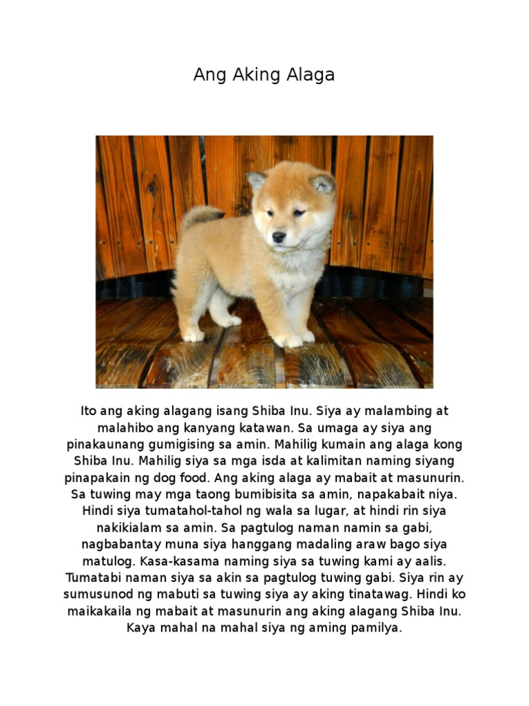 Ang Aking Alaga | PDF