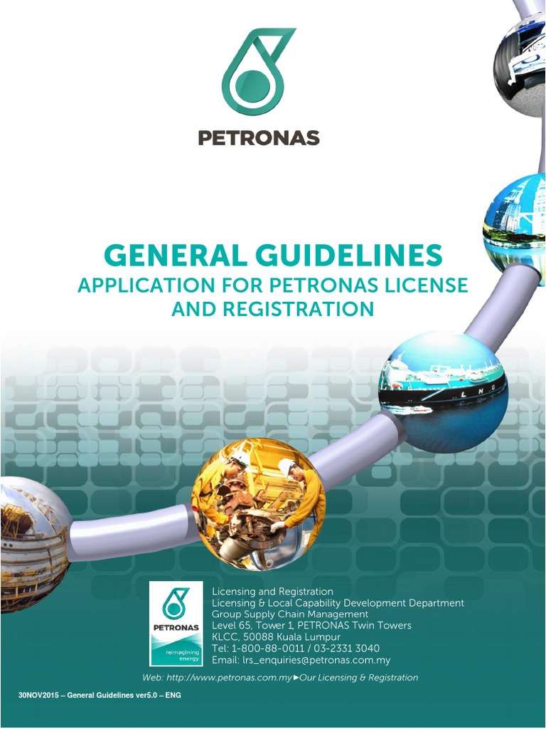 Guideline For Petronas Registration | PDF | Joint Venture | Business