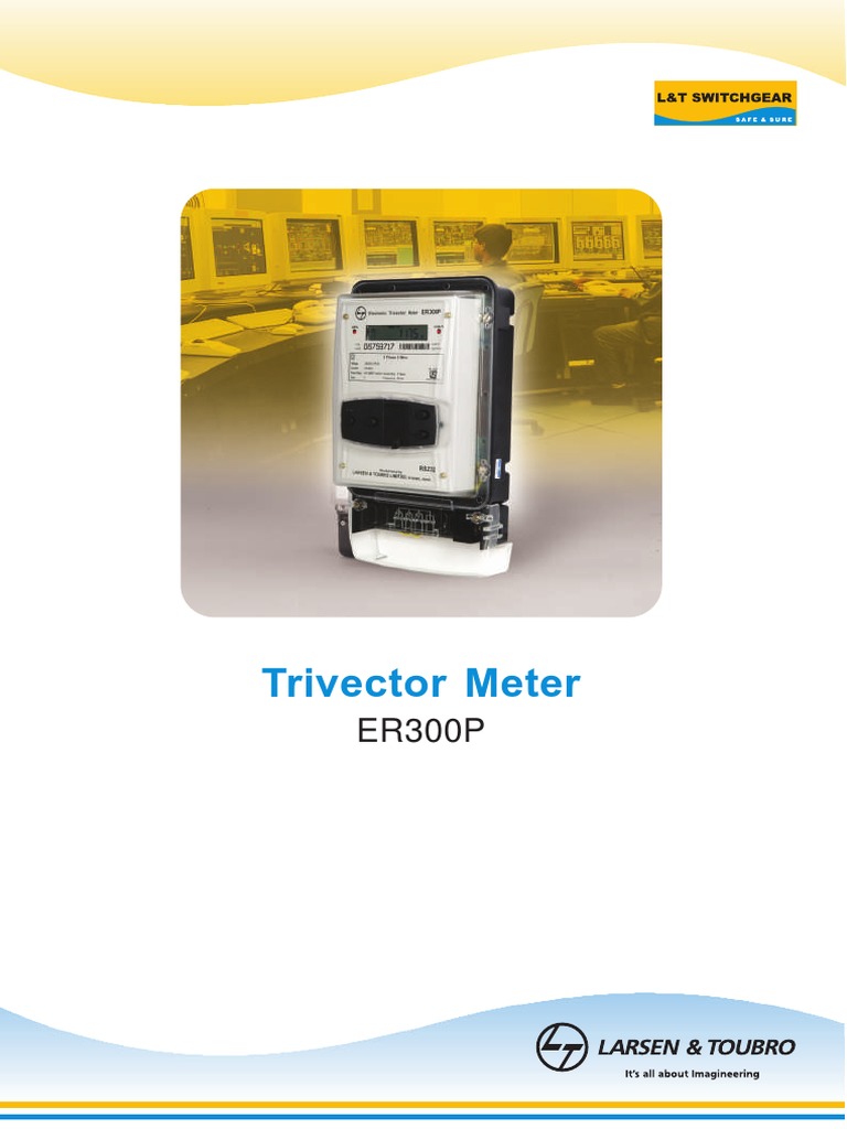 Trivector Meter Type Er300p | PDF | Electricity | Electromagnetism