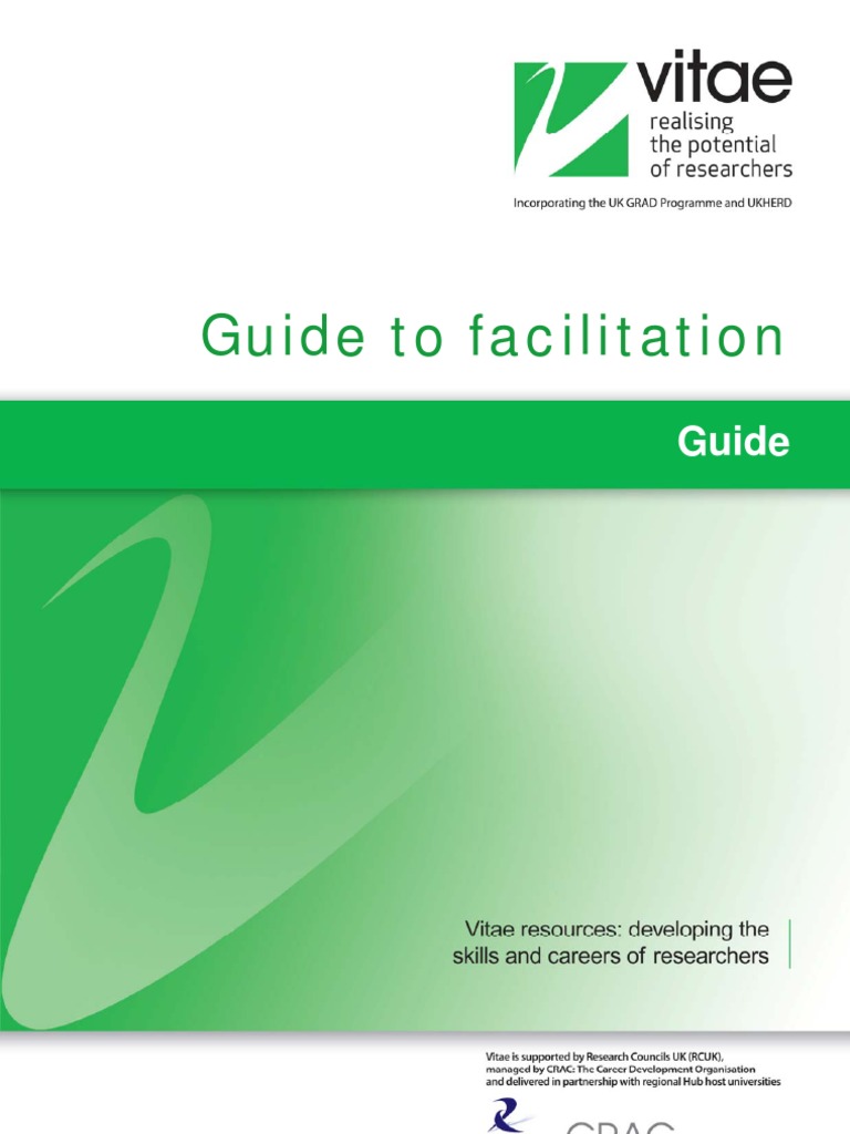 Guide To Facilitation | PDF | Learning Styles | Facilitator