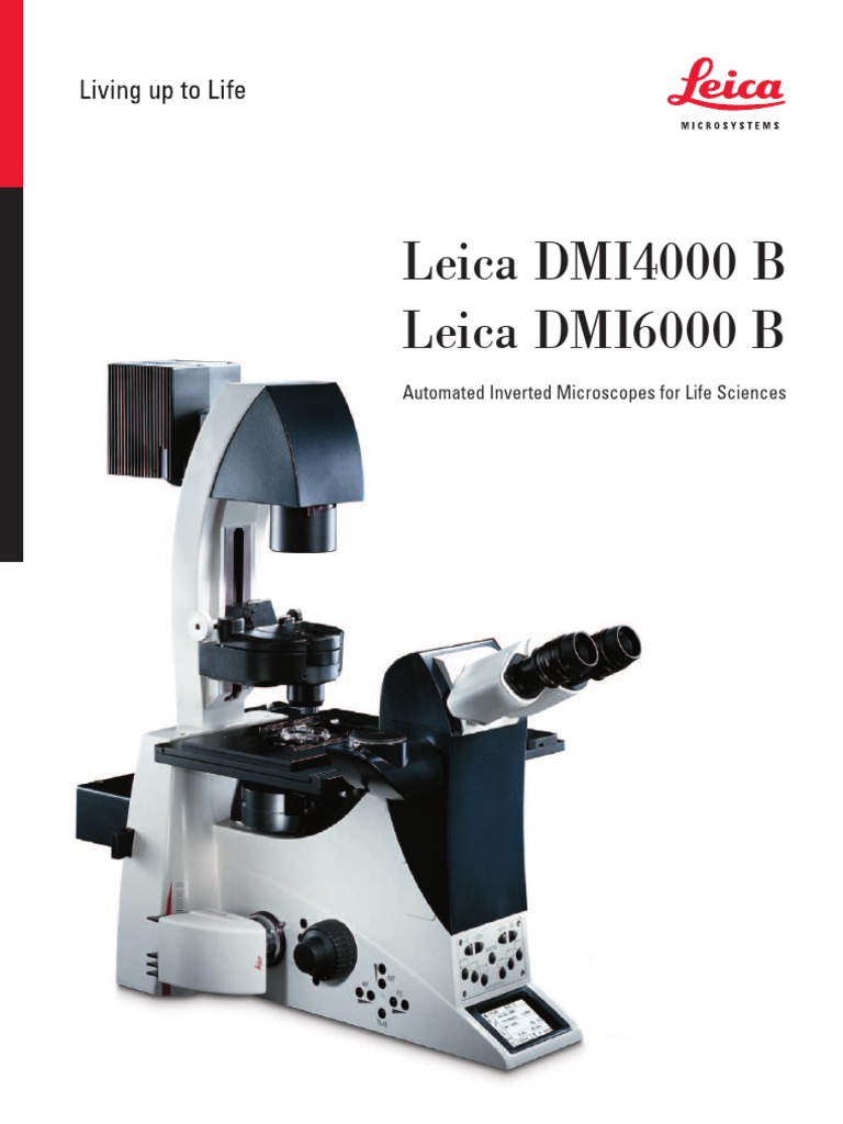 Leica DMI4000 6000 | PDF | Camera | Digital Camera