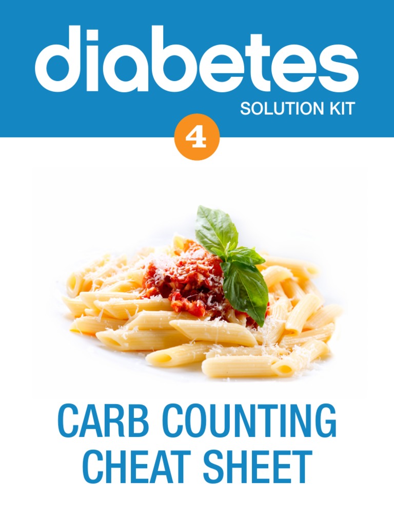 Diabetes Carb Counting Cheat Sheet v2 | PDF | Vegetables | Fruit
