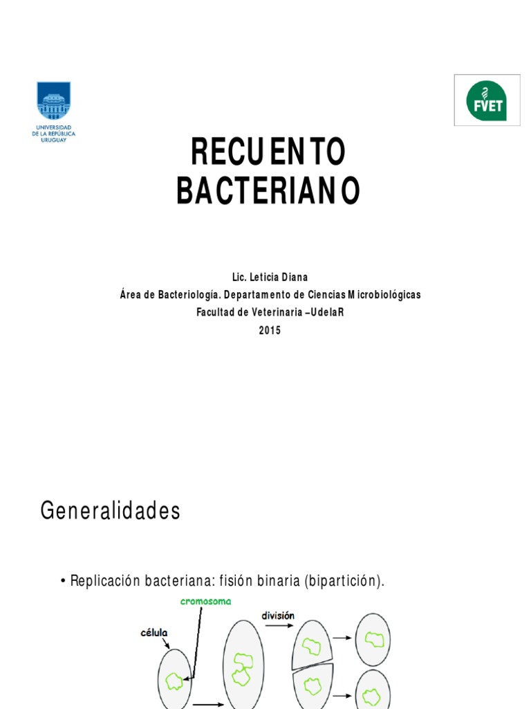 Recuento Bacteriano | PDF | Citometría de flujo | Las bacterias