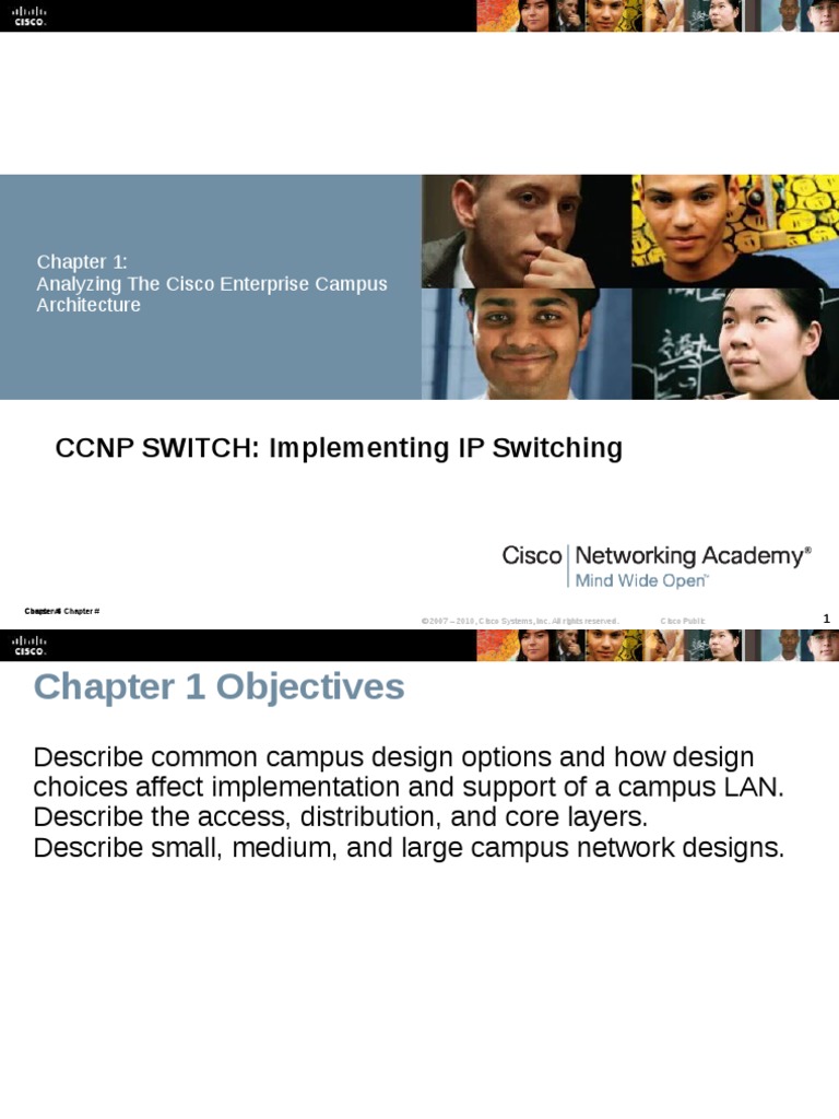 Chapter 1 - Campus Design | PDF | Network Switch | Cisco Systems