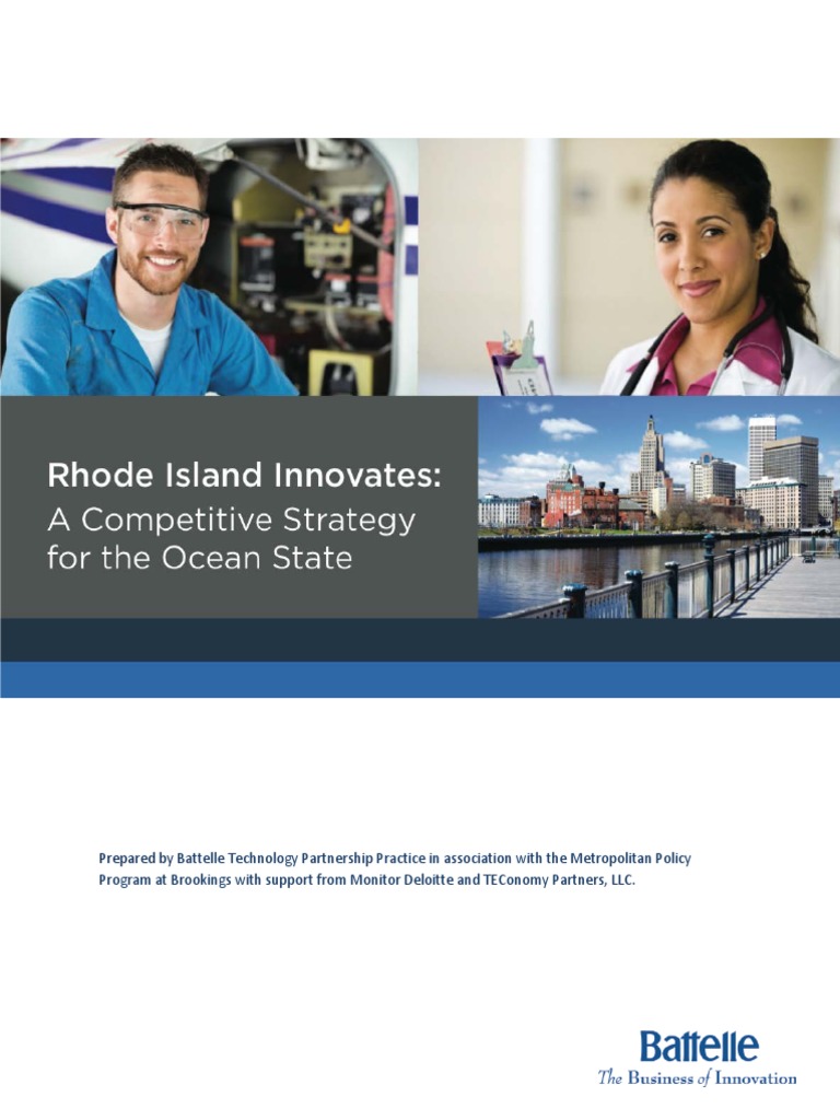 Rhode Island Innovates - Brookings Report | PDF | Recession | Economic ...