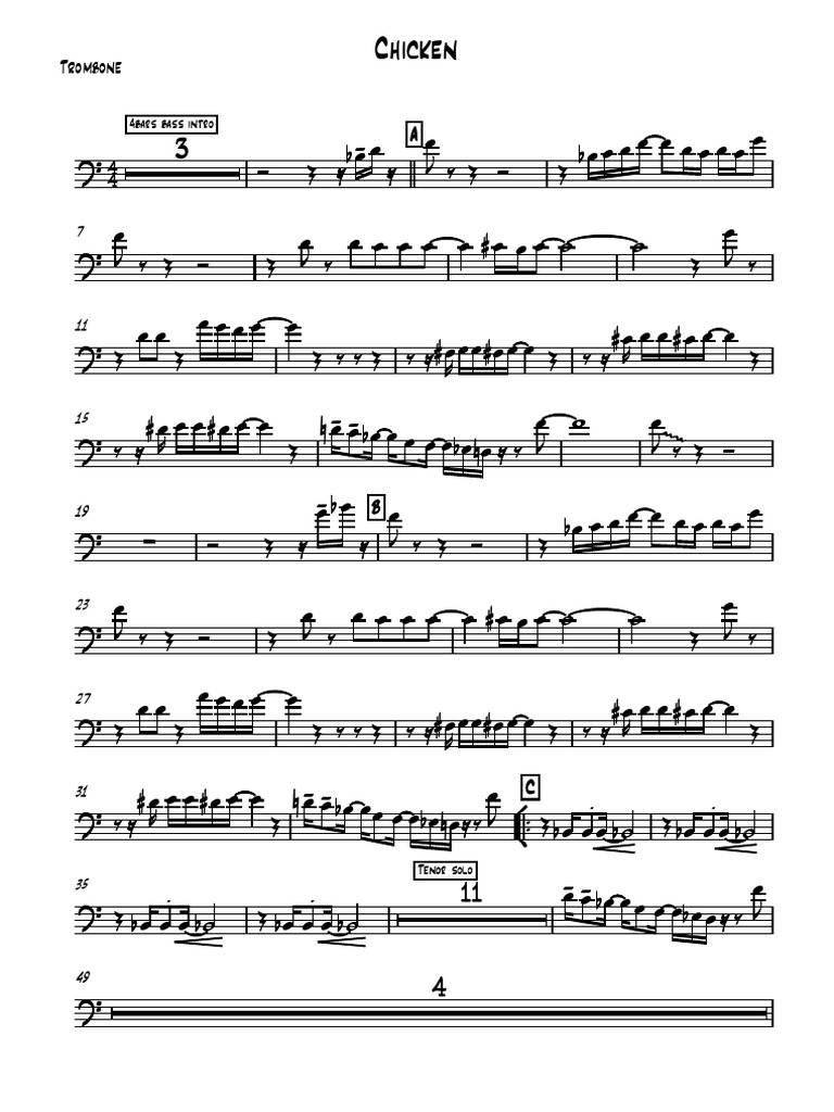 Chicken Trombone | PDF | Art