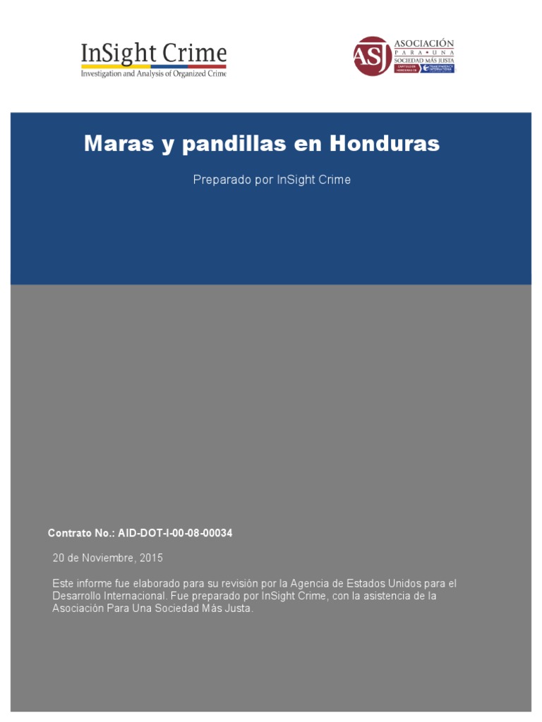 Maras en San Pedro Sula, Honduras | PDF